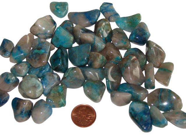 The Meaning of Chrysocolla - Tumbled Stone for Sale